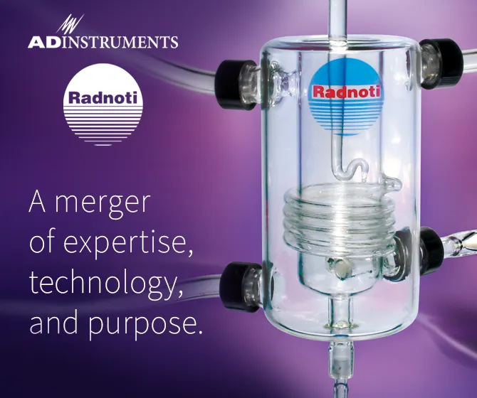 Radnoti Laboratory Glassware for Life Science Research | ADInstruments
